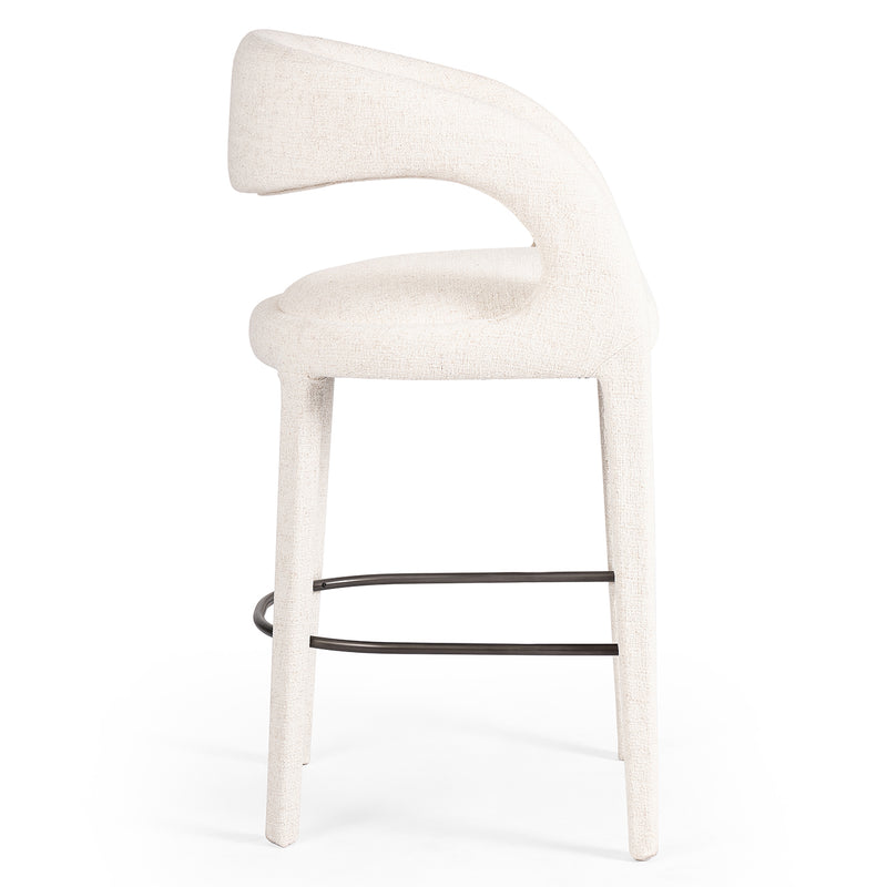 Four Hands Hawkins Bar Stool Set of 2 – Paynes Gray