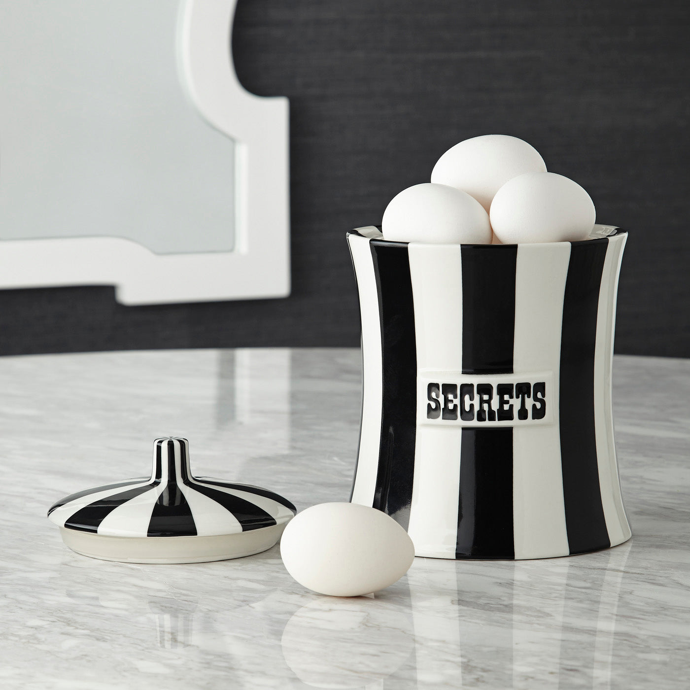 Jonathan Adler Vice Secrets Canister – Paynes Gray