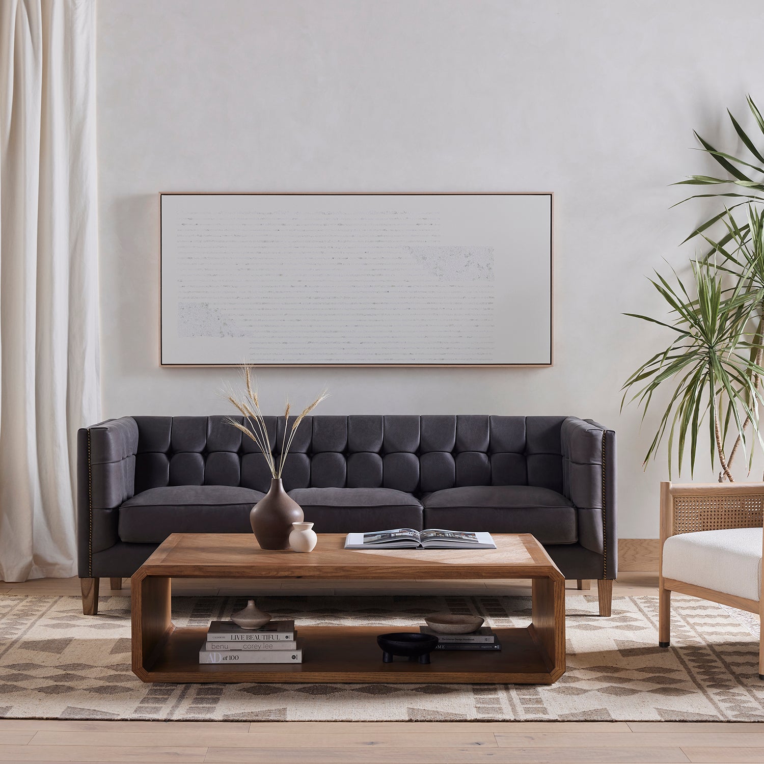 Four Hands Caspian Coffee Table – Paynes Gray
