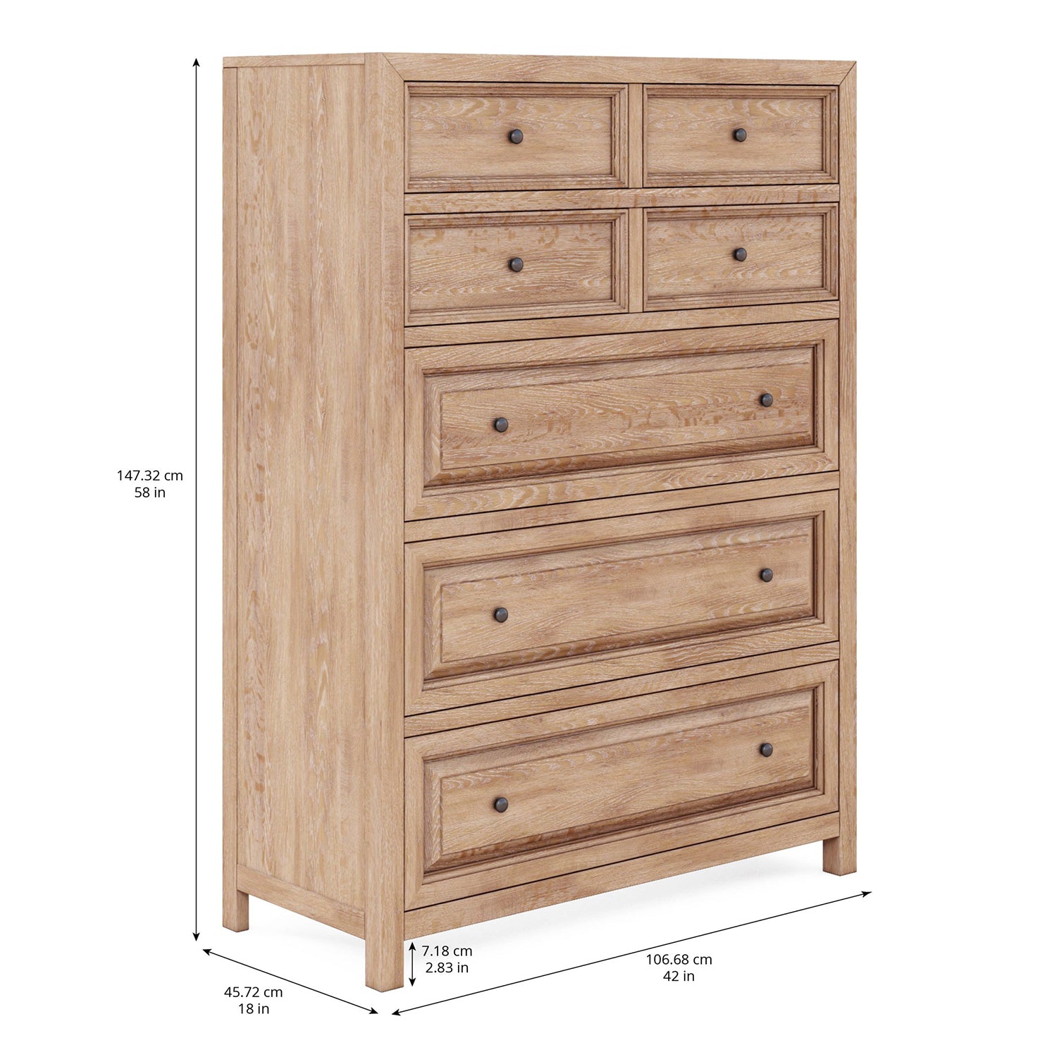 A.R.T. Furniture Post Drawer Chest – Paynes Gray