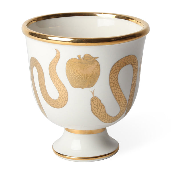 Jonathan Adler Botanist Snake Apple Bowl – Paynes Gray