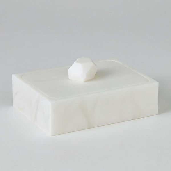 Global Views Facet Box – Paynes Gray