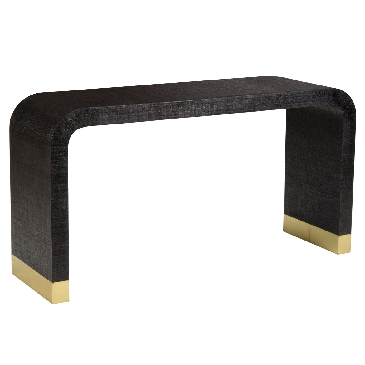 Chelsea House Waterfall Console Table – Paynes Gray