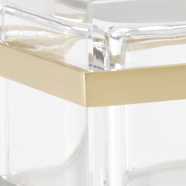 Chelsea House Crystal Rectangular Jewelry Box – Paynes Gray