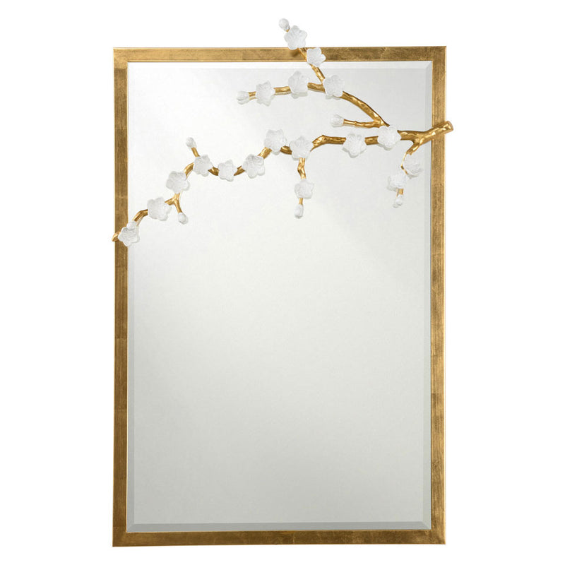 Chelsea House Cherry Blossom Wall Mirror – Paynes Gray