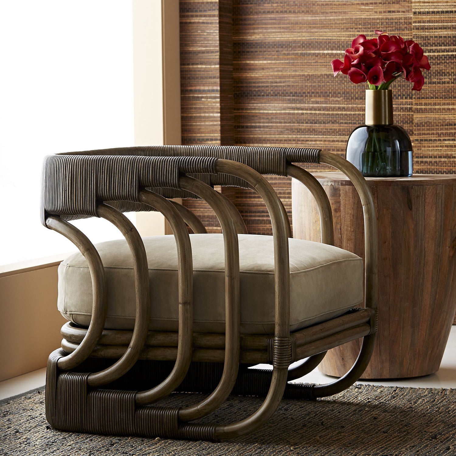 Arteriors Hamza Accent Chair – Paynes Gray