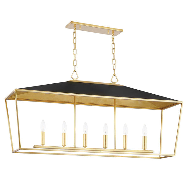 Hudson Valley Lighting Paxton Island Light – Paynes Gray