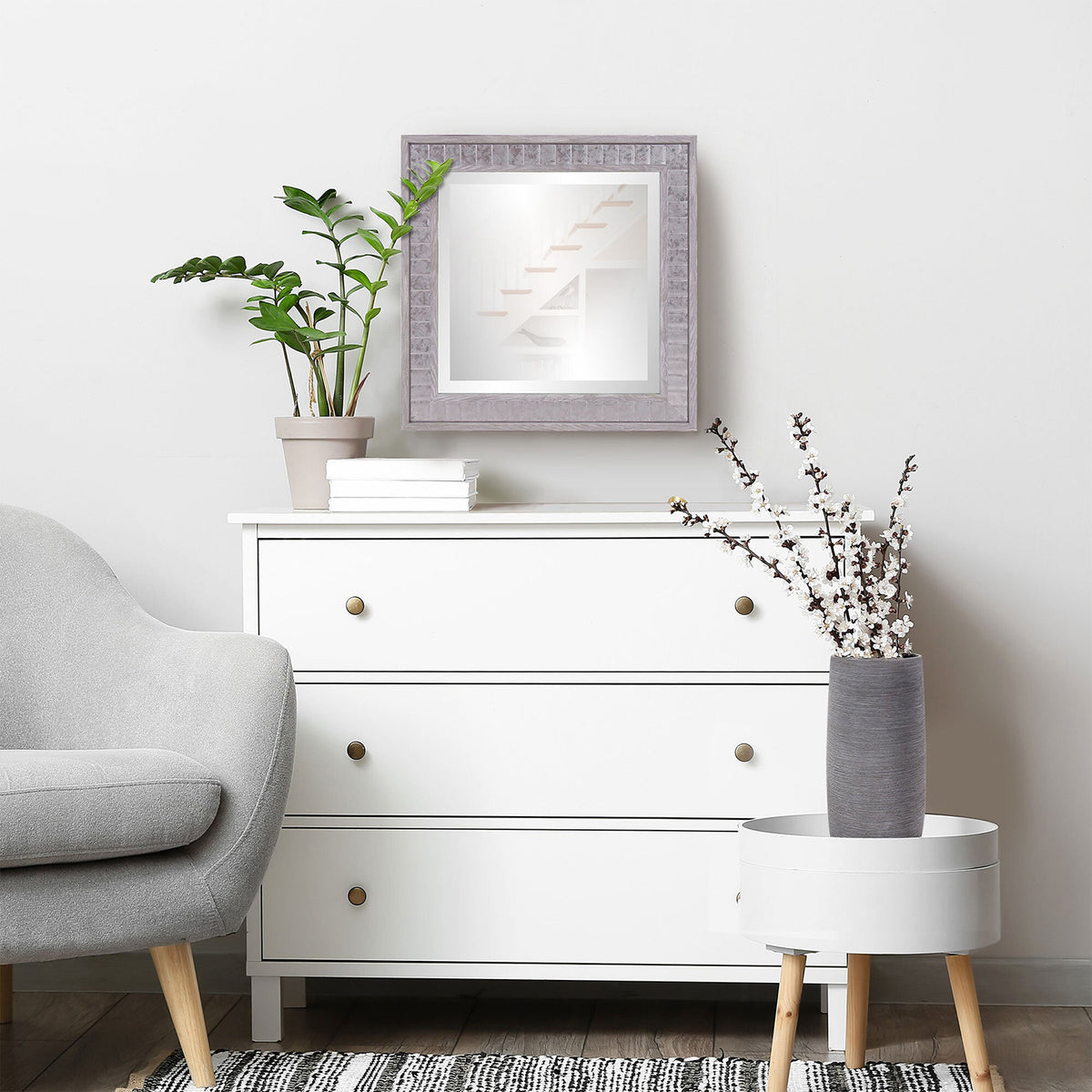 Metropolis Square Wall Mirror