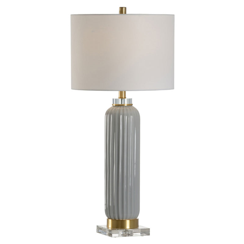 Chelsea House Samuel Ceramic Table Lamp – Paynes Gray
