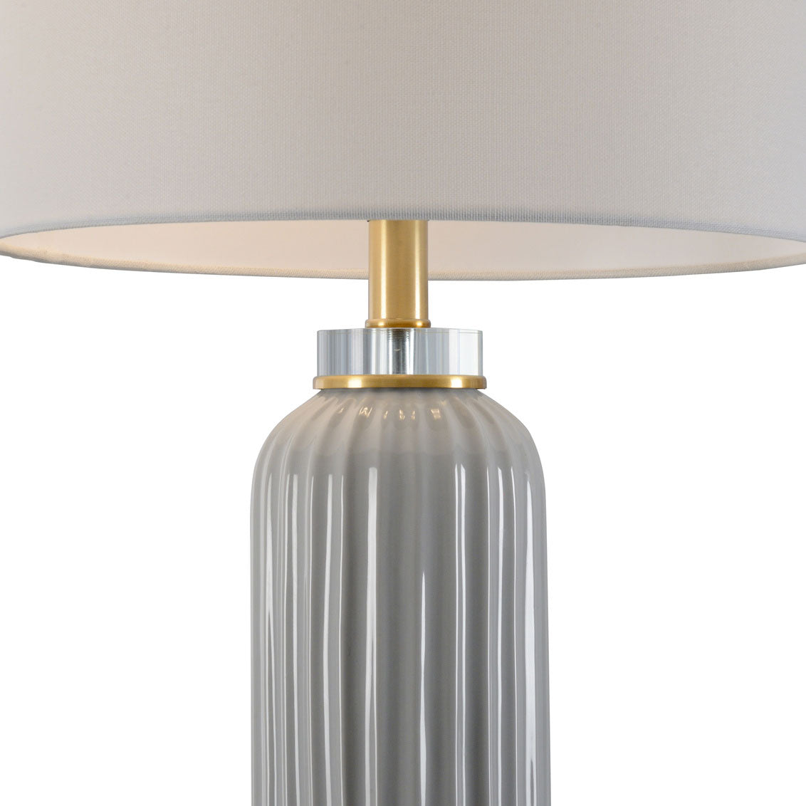 Chelsea House Samuel Ceramic Table Lamp – Paynes Gray