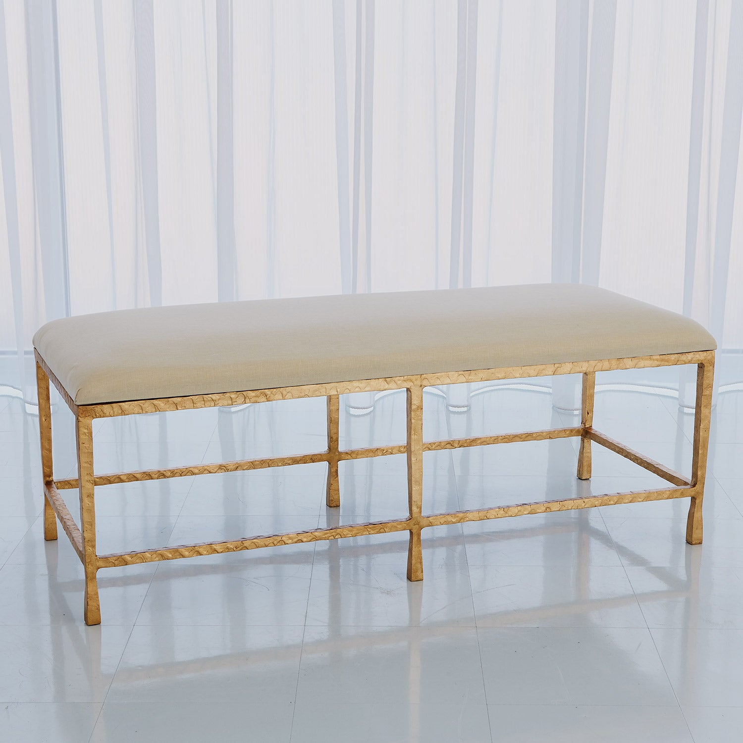 Studio A Quad Pod Bench – Paynes Gray