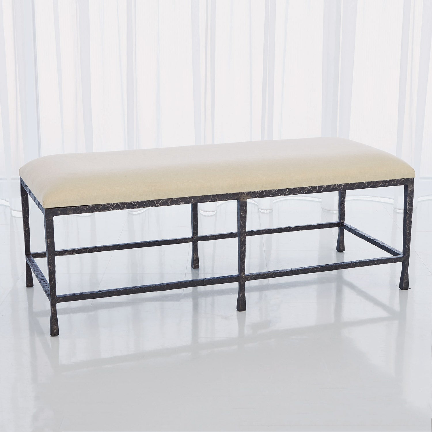 Studio A Quad Pod Bench – Paynes Gray