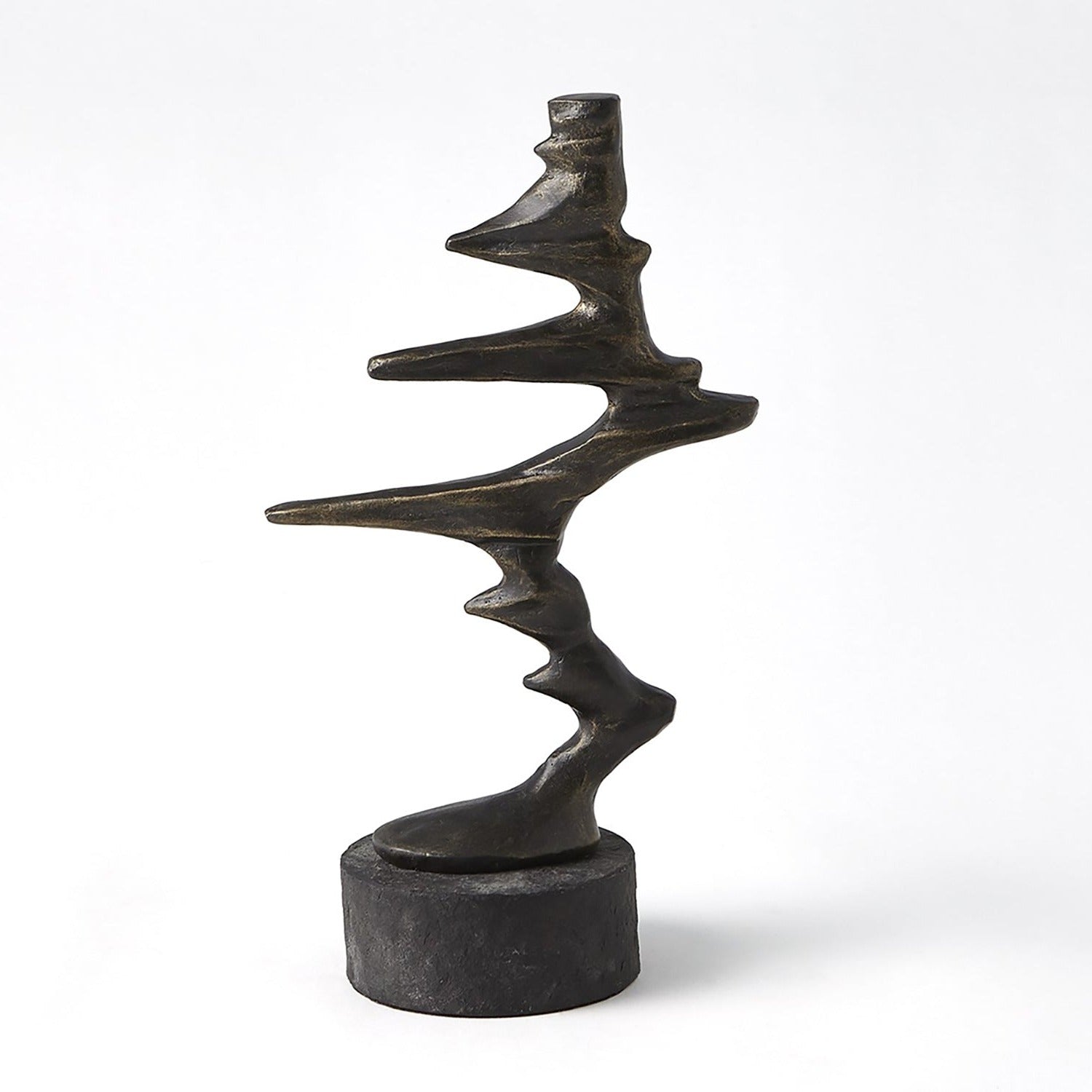 Global Views Wind Blown Sculpture – Paynes Gray