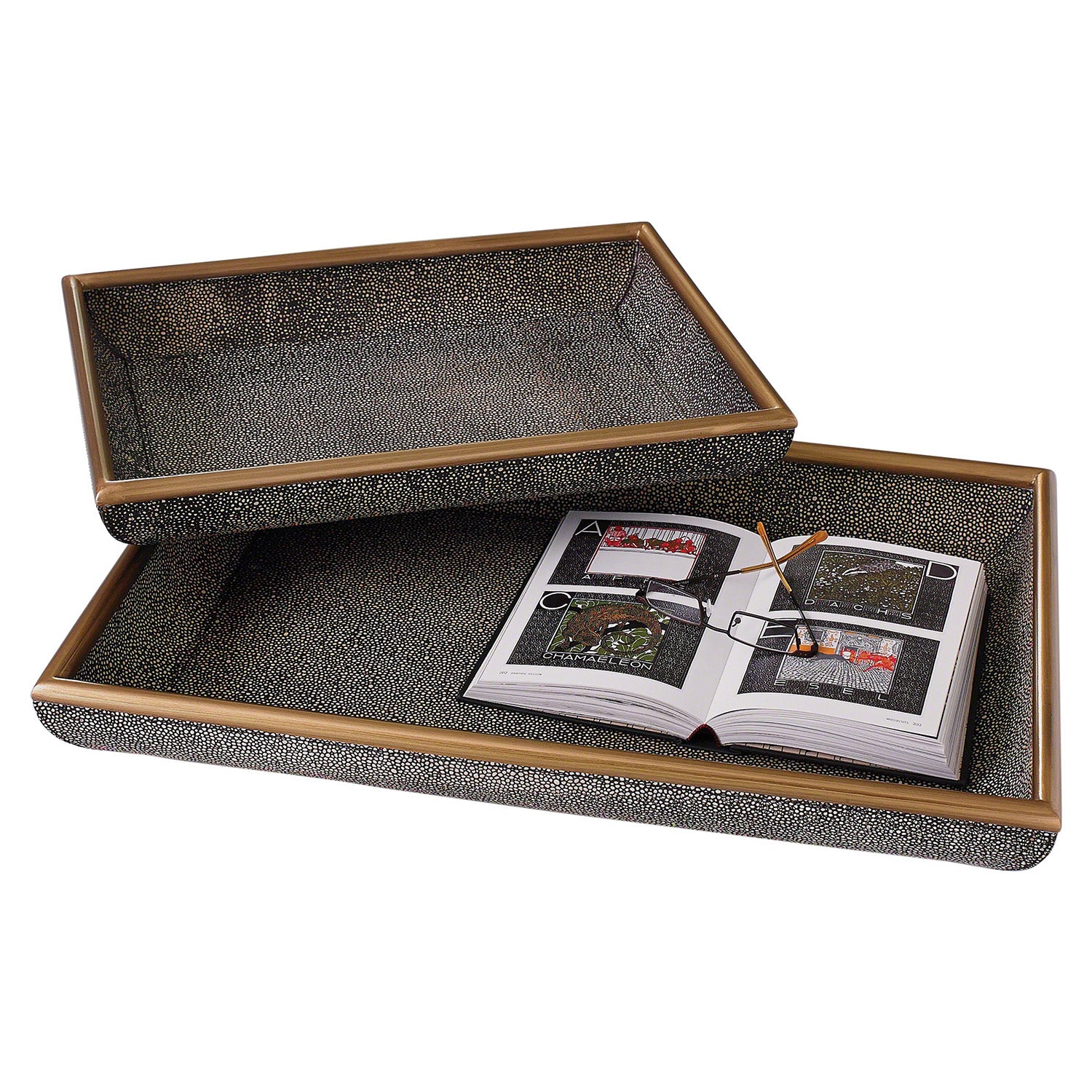 Studio A Churchill Tray – Paynes Gray