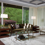 Global Views Laforge Cocktail Table – Paynes Gray