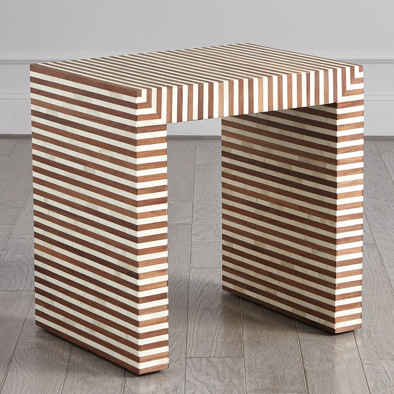 Global Views Sienna Nesting End Table – Paynes Gray