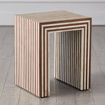 Global Views Sienna Nesting End Table – Paynes Gray