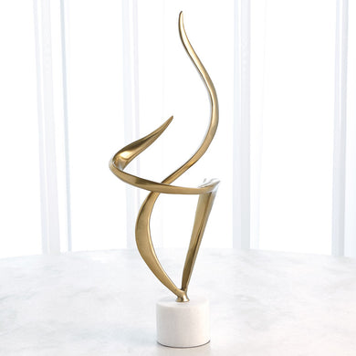 Global Views Swirl Sculpture