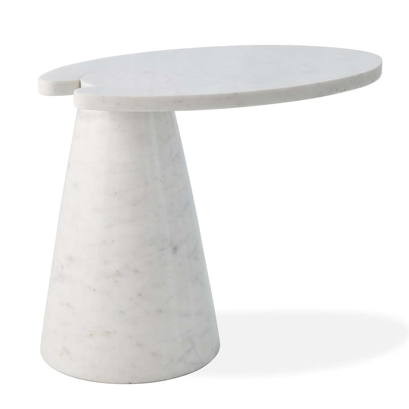 Global Views Cone Cantilever Table – Paynes Gray