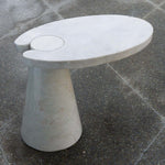 Global Views Cone Cantilever Table – Paynes Gray