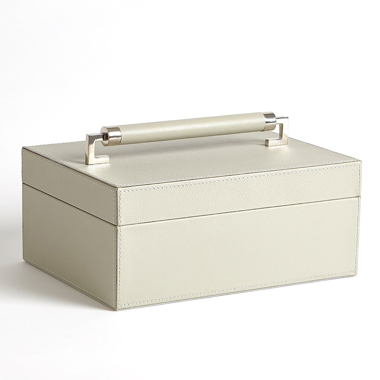 Global Views Wrapped Handle Box – Paynes Gray