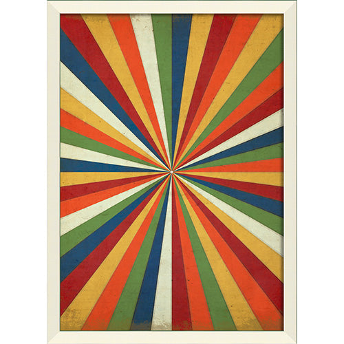 Color Burst Framed Print – Paynes Gray