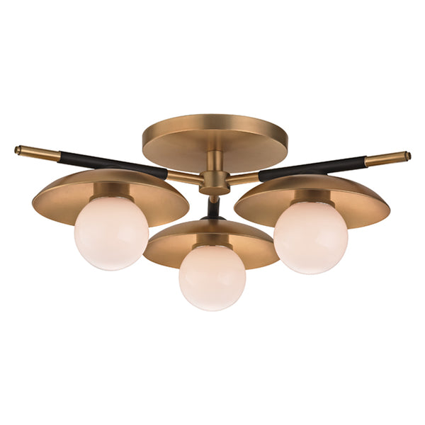 Hudson Valley Lighting Julien Ceiling Mount – Paynes Gray
