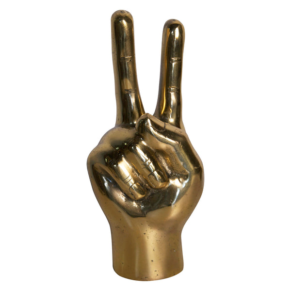 Noir Peace Sign Object