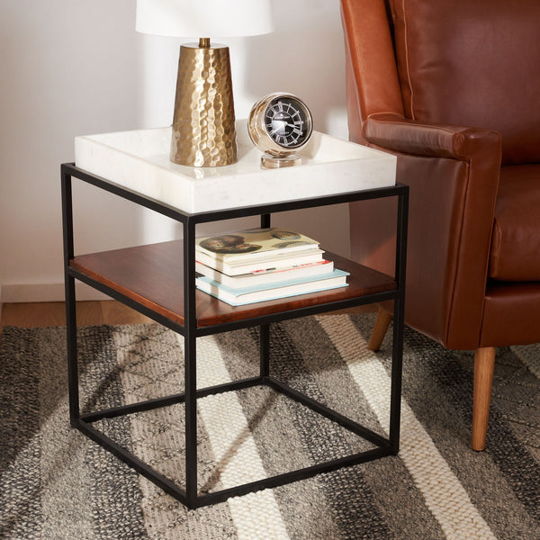 Buckner Side Table – Paynes Gray