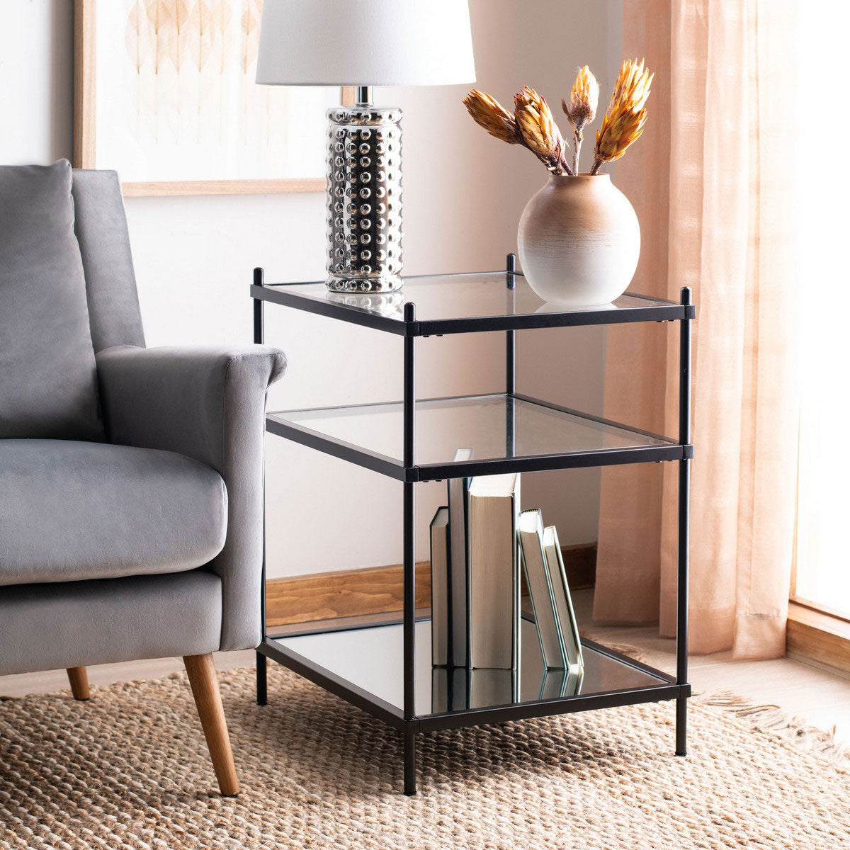 Bollinger Side Table – Paynes Gray