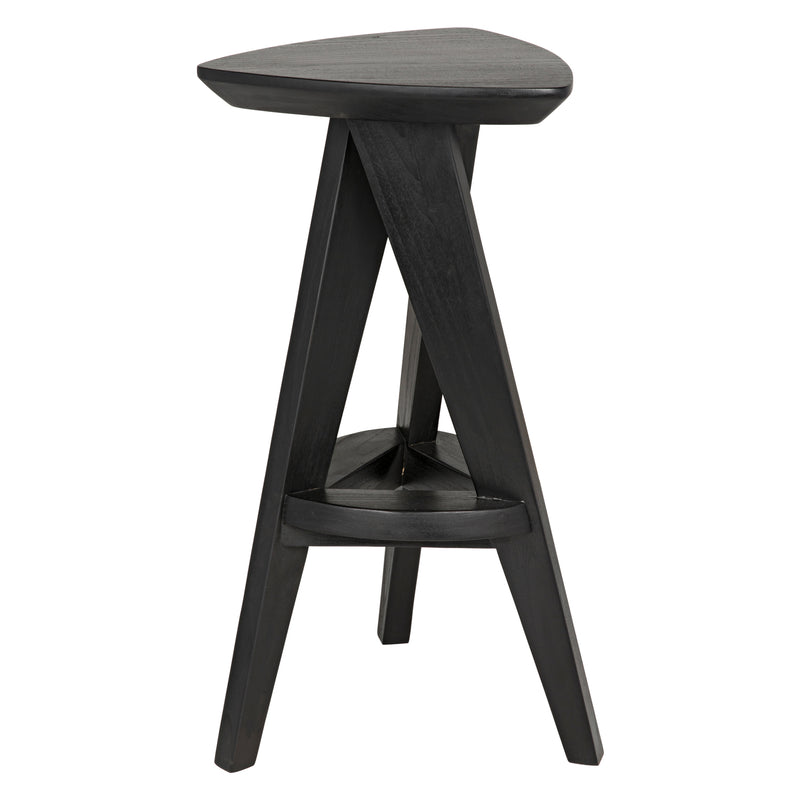 Noir Twist Counter Stool Set of 2 – Paynes Gray