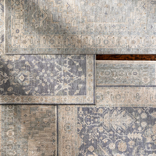 Livabliss Avant Garde Balo Machine Woven Rug – Paynes Gray