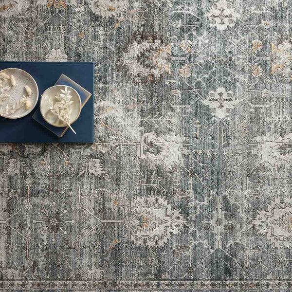 Loloi Bonney Waco Power Loomed Rug – Paynes Gray