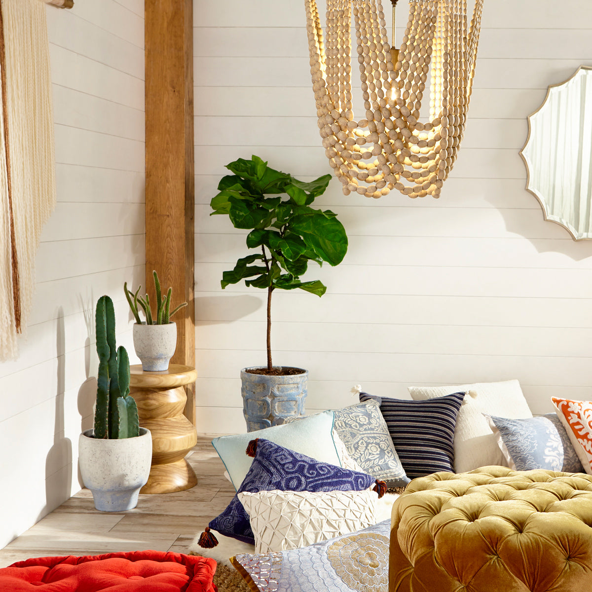 Cyan Design Summer Swirl Stool – Paynes Gray