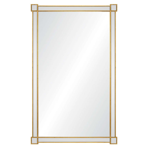 Celerie Kemble For Mirror Home Cornered Wall Mirror – Paynes Gray