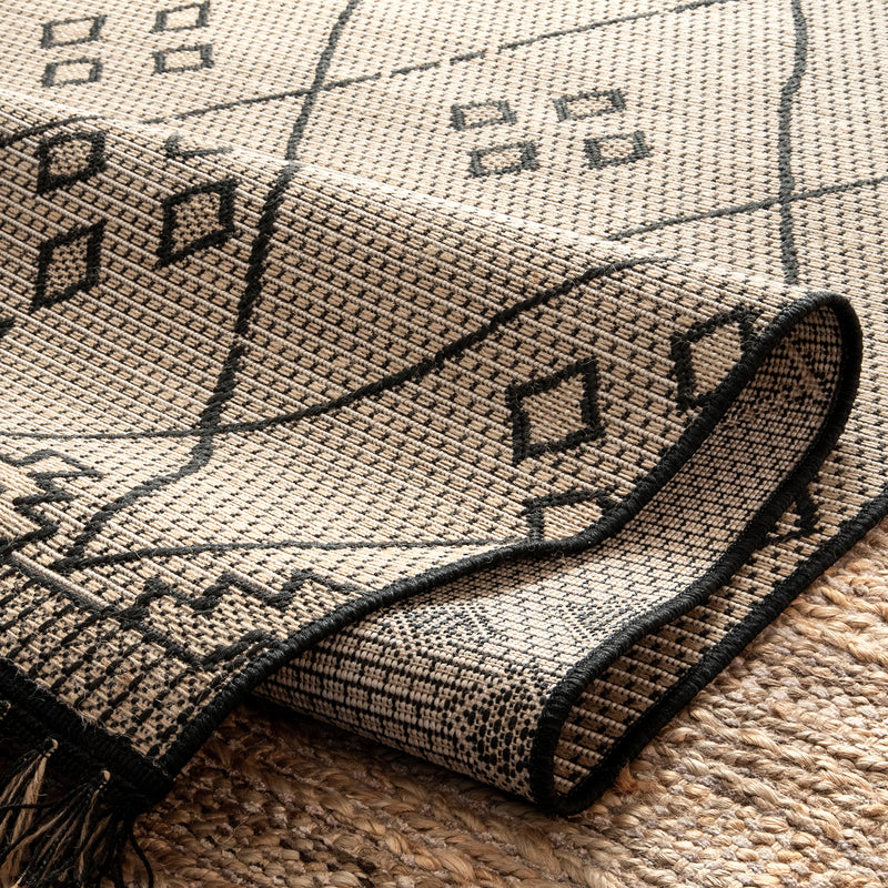 Claude Moroccan Indoor/Outdoor Rug – Paynes Gray