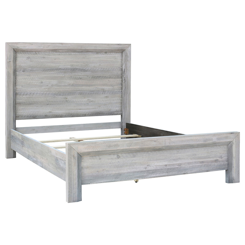 Soutar Panel Bed – Paynes Gray