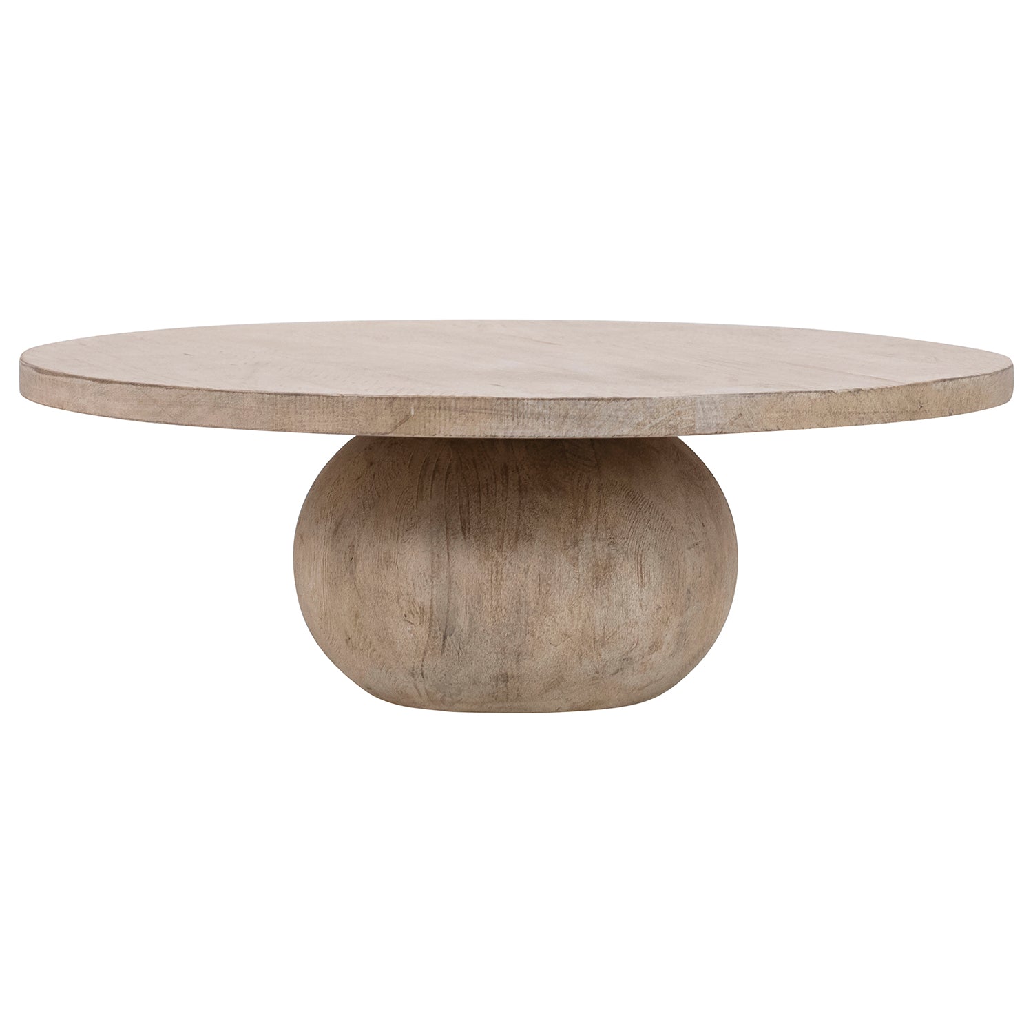Sophia Round Ball Base Coffee Table – Paynes Gray