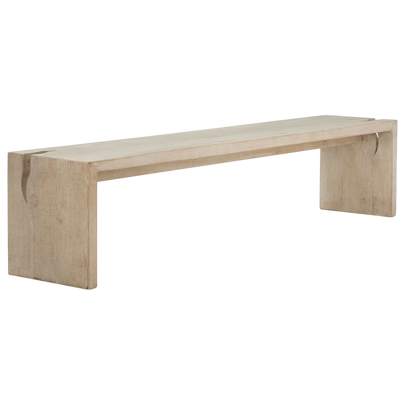 Evie Waterfall Dining Table Bench – Paynes Gray