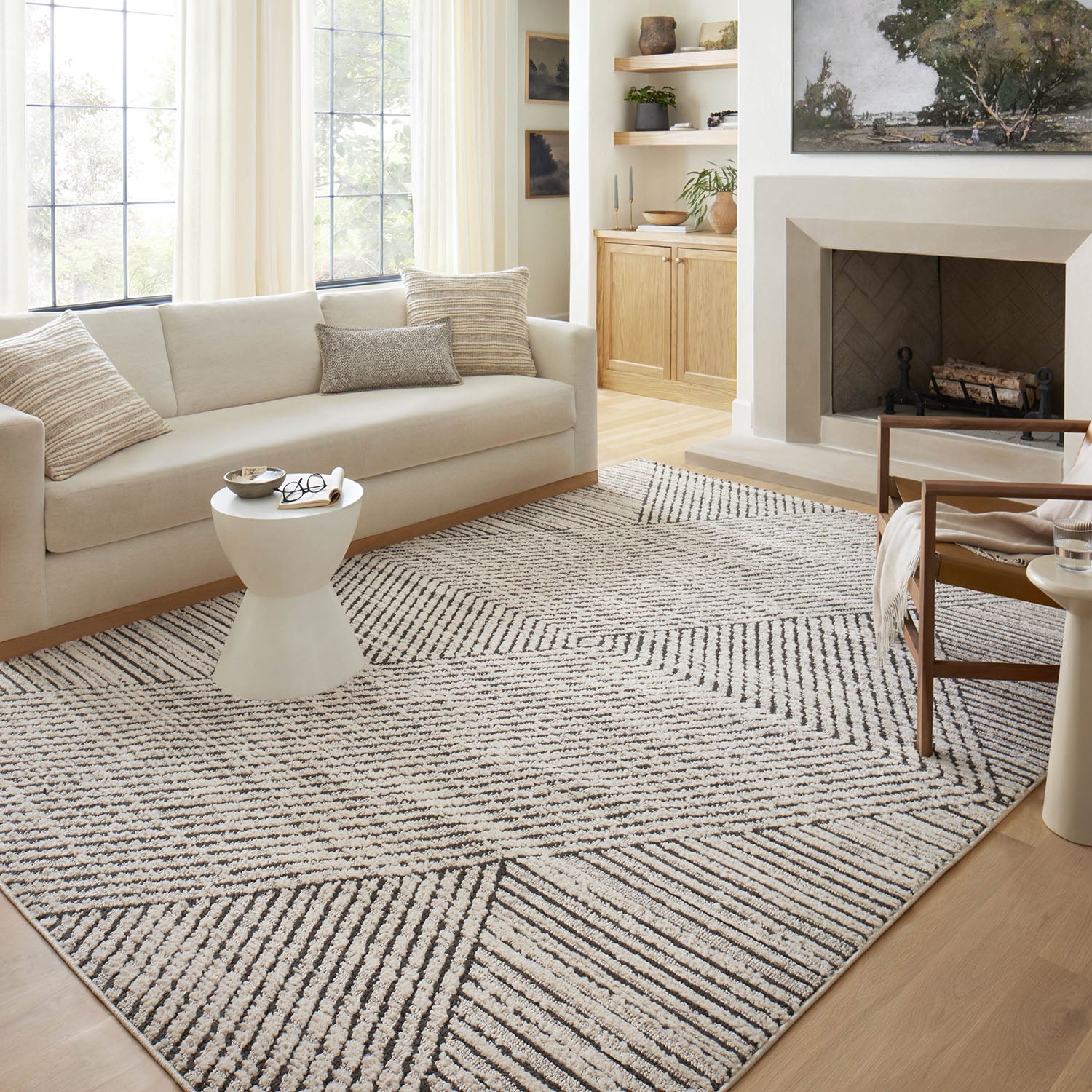 Loloi Fabian Stone Power Loomed Rug