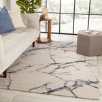 Jaipur Living Fragment Shattered Hand Tufted Rug – Paynes Gray