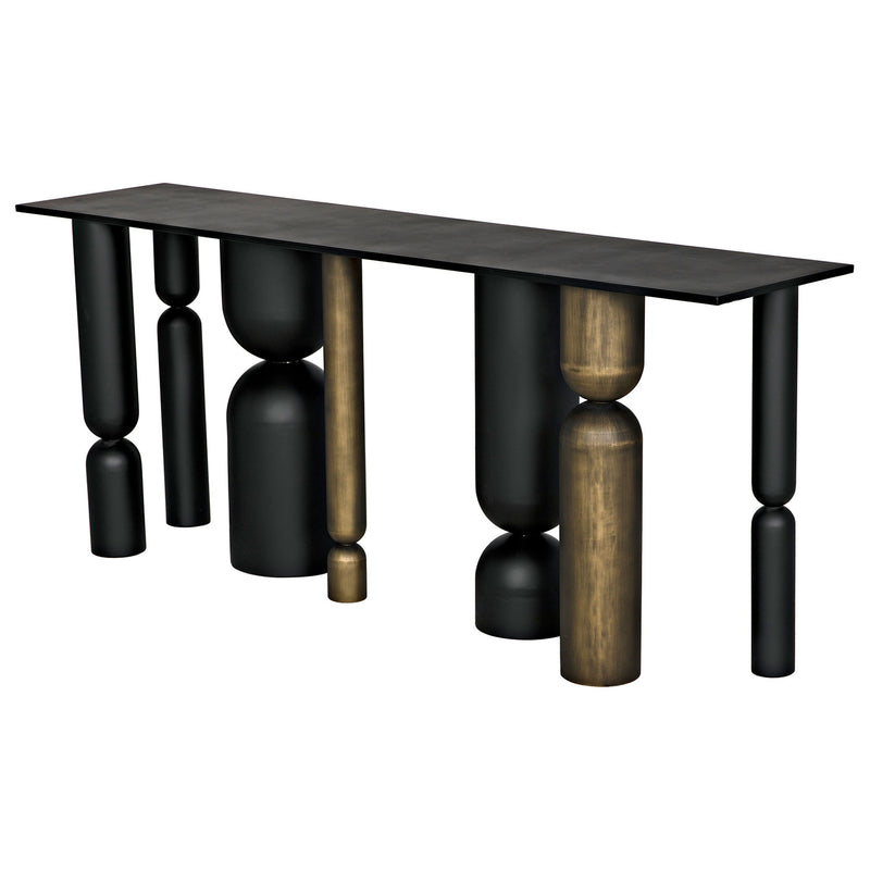 Noir Figaro Console Table – Paynes Gray