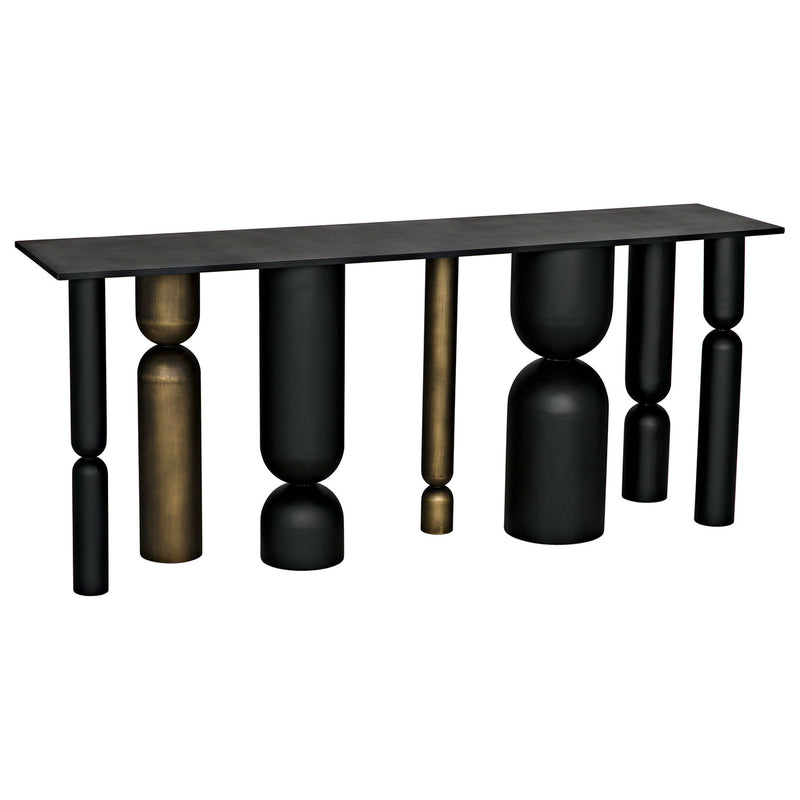 Noir Figaro Console Table – Paynes Gray