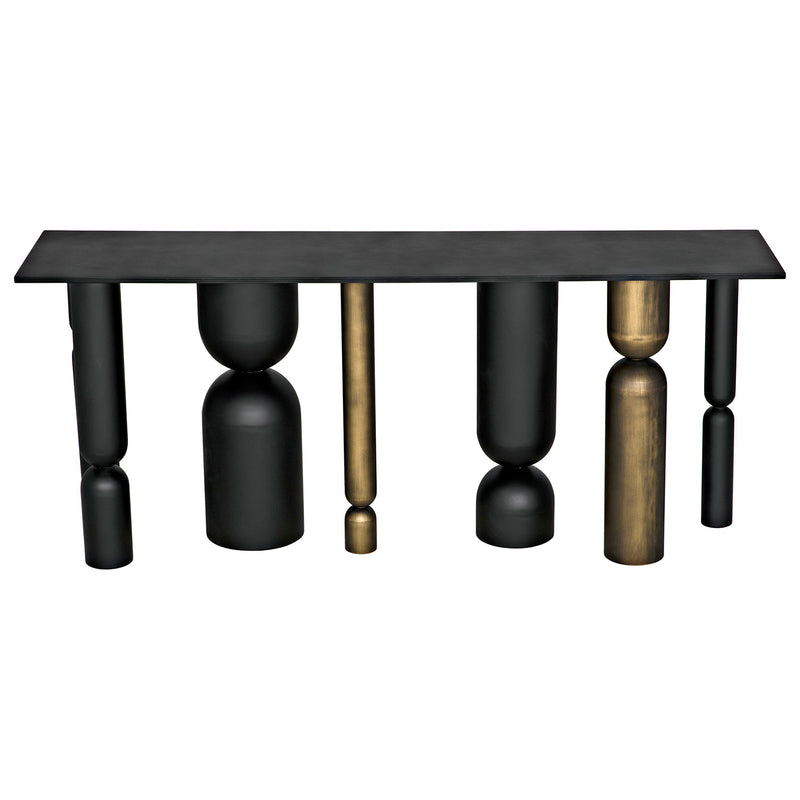 Noir Figaro Console Table – Paynes Gray