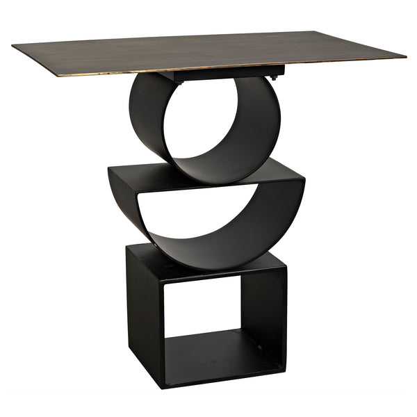 Noir Shape Side Table – Paynes Gray