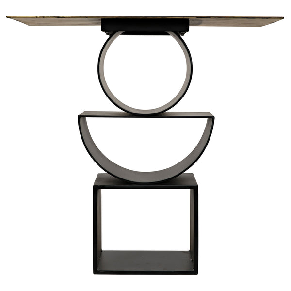 Noir Shape Side Table – Paynes Gray