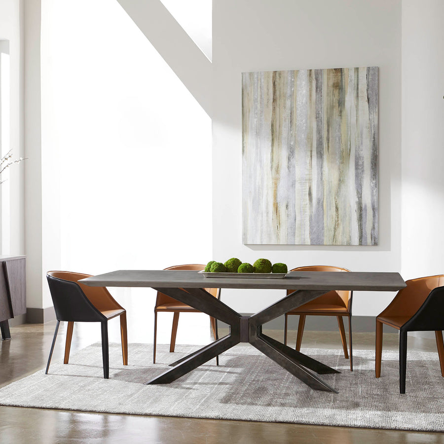 Essentials for Living Industry Rectangle Dining Table