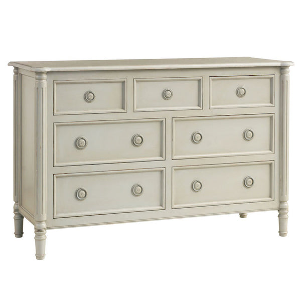 Redford House Isabella 7 Drawer Dresser – Paynes Gray