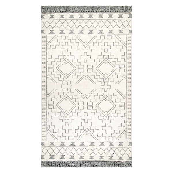 Fergus Flatweave Rug – Paynes Gray