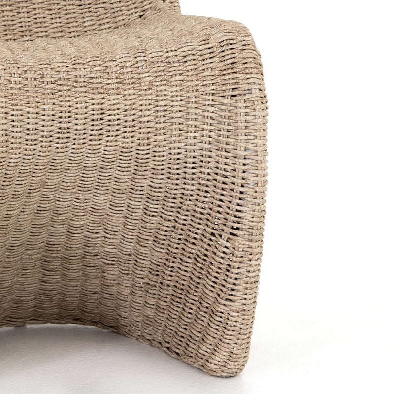 Four Hands Portia Outdoor Dining Chair Set of 2 – Paynes Gray